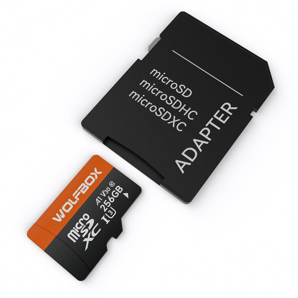 WOLFBOX 128GB/256GB/512GB/64GB/32GB SD Card, Class 10 U3 TF Card